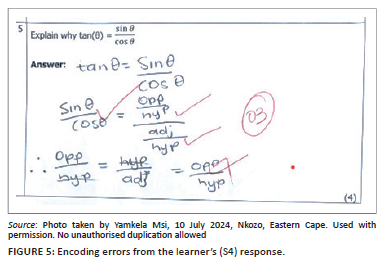Errors in trigonometric proof-related reasoning tasks: Insights from ...