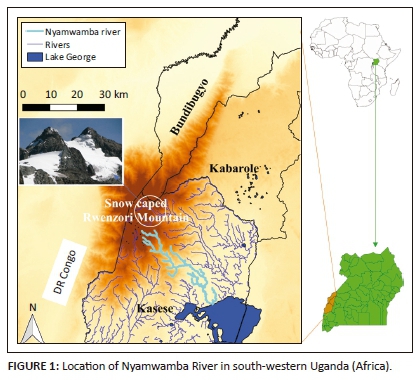 Rwenzori Mountains Map