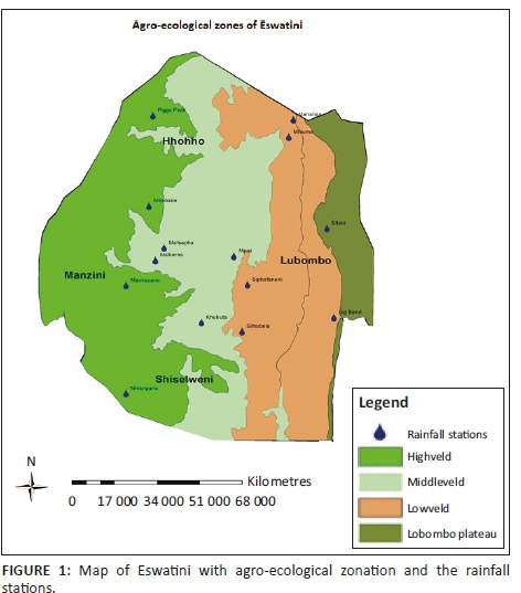 Monitoring droughts in Eswatini: A spatiotemporal variability analysis ...