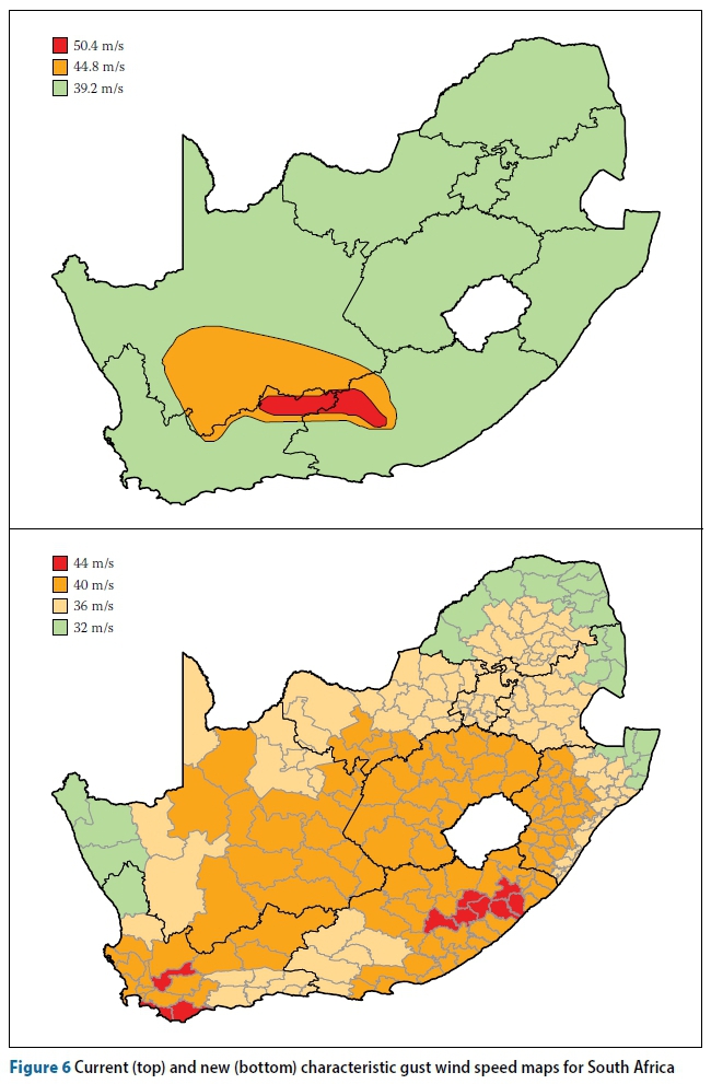 Reliability assessment of the South African wind load design formulation