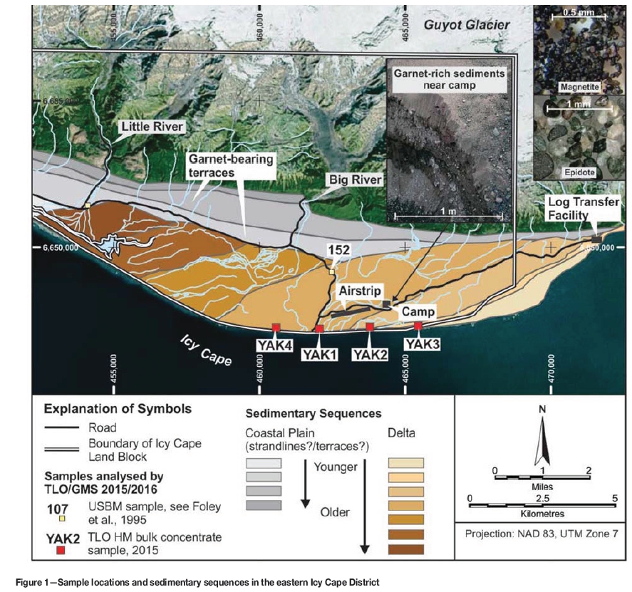 Gold and associated industrial heavy minerals in the Icy Cape District ...