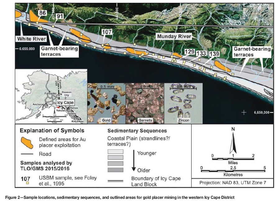 Gold and associated industrial heavy minerals in the Icy Cape District ...