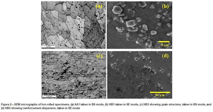 Microstructure, microhardness, and tensile properties of hot-rolled ...