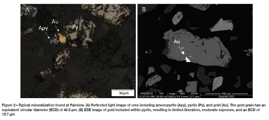 Depositional environment - The original control on gold processing