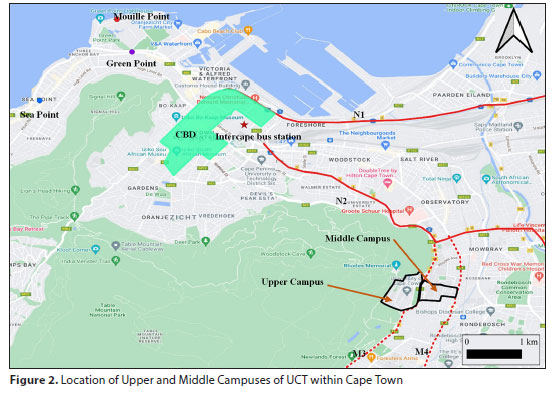 The prospects for rainwater harvesting at the University of Cape Town
