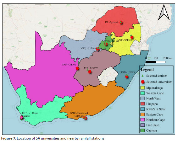 The prospects for rainwater harvesting at the University of Cape Town